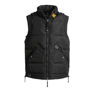 Parajumpers Homme, Vestes, Noir, Taille: L Doudoune Sans Manche Black Kobuk Parajumpers