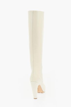 Bottega Veneta Leather Knee-length Boots with Cuir Sole 11cm Bottega Veneta