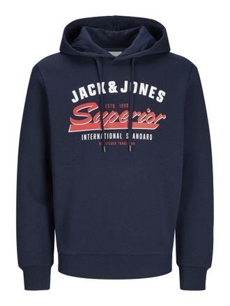 Jack & Jones Male Kapuzenpullover Logo Kapuzenpullover