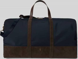 Polo Ralph Lauren Weekender reiner Baumwolle mit Velourslederbesatz