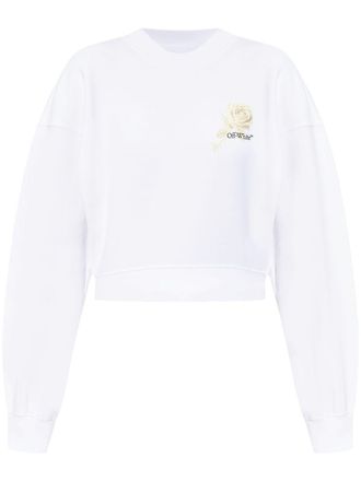 Off-white sweat à logo imprimé - Blanc