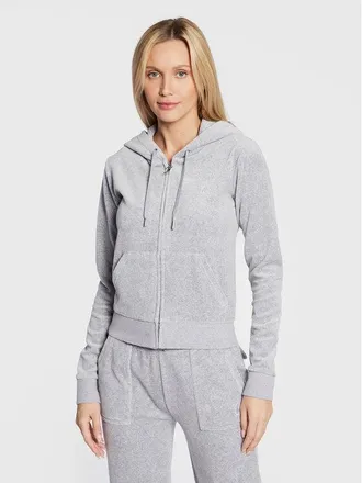 Juicy Couture Sweatshirt Robertson JCAP176 Grau Slim Fit