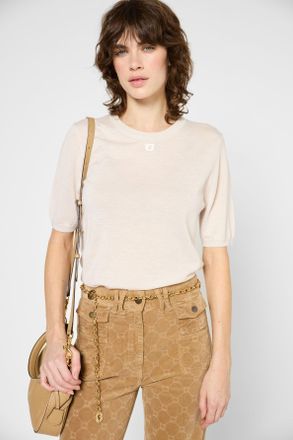 Gerard Darel Pull en laine m&eacute;rinos fine - JUNIA - Naturel