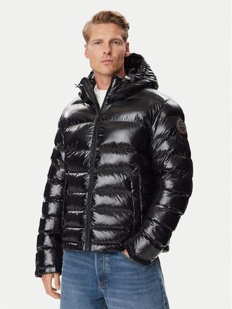 Napapijri Winterjacke A-Terez Shiny NP0A8AO2 Schwarz Regular Fit