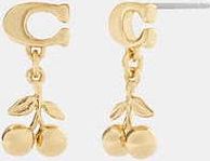 Coach Ohrringe Mit Signature-Kirsch-Anh&auml;nger