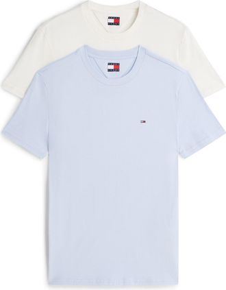 Tommy Jeans Shirt Tommy Flag Extra Slim T