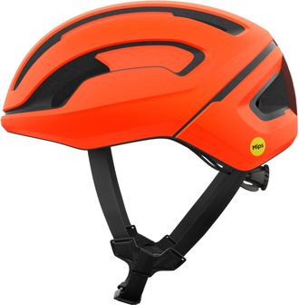 Poc Unisex-Adult Omne Air MIPS Fahrradhelm, Fluorescent Orange Matt, L (56-61cm)