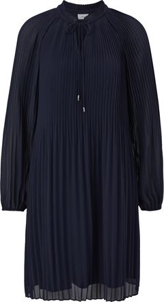 s.Oliver Plissiertes Kleid aus Chiffon