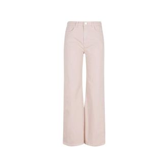 Seventy Femme, Pantalons, Rose, Taille: 36 FR Wide Pantalons