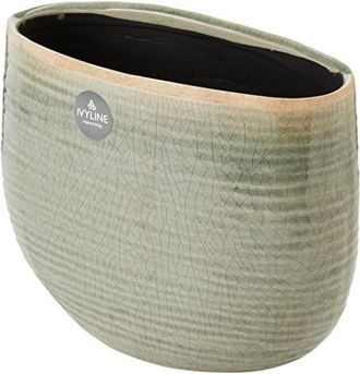 Ivyline 136335 Pflanzgefäß Como mint D26 x 13 H20 - Grün