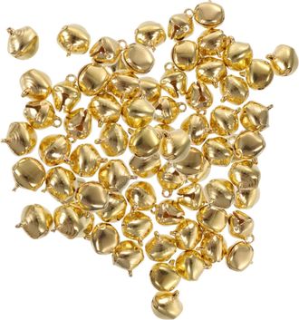 Pretyzoom Runde Gl&ouml;ckchen Weihnachtsglocken zum Basteln DIY-gl&ouml;ckchen Kleine Gl&ouml;ckchen f&uuml;r Schmuck Basteln und Weihnachtsdeko