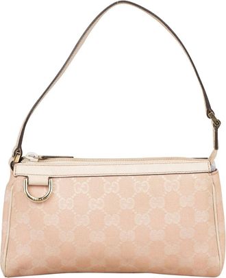 Gucci Crossbody Bags - Gucci GG Monogram Mini Abbey Handbag - Gr. unisize - in Gold - f&uuml;r Damen