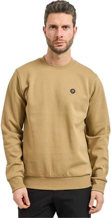 HUGO BOSS Homme, Sweatshirts et sweats &agrave; capuche, Beige, Taille: L Crew Neck SweaT-shirt