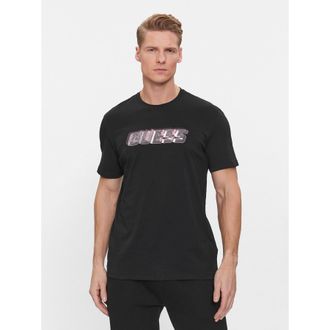 Guess T-Shirt Nikolas Z4RI10 I3Z14 Schwarz Regular Fit