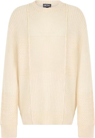 Diesel Homme, Pulls, Beige, Taille: M Tricots