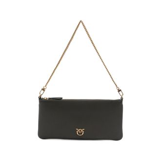 Pinko Horizontal Flat Chain Clutch Bag