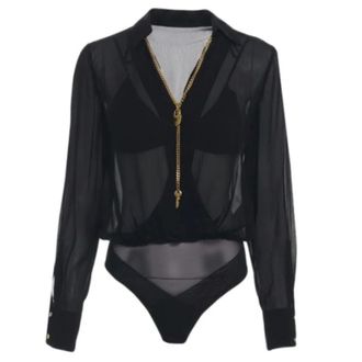 Elisabetta Franchi Body - - Tops - Damen - Schwarzk - S
