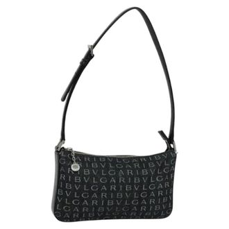 Bulgari Pre-owned Toile sacs-main - Femme - Pre-owned - Noir - Taille: ONE Size