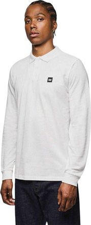 Weekend Offender Poloshirt f&uuml;r Herren, Lang&auml;rmlig (Wei&szlig;)