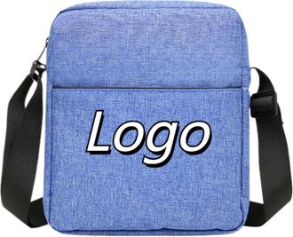 Generic Benutzerdefinierte Umh&auml;ngetasche - Personalisiert mit Jedem Logo Oder Text - L&auml;ssige Umh&auml;ngetasche f&uuml;r M&auml;nner und Frauen - Perfekt f&uuml;r Reisen Color3,1