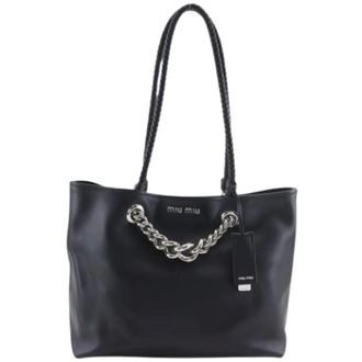Miu Miu Damen, Pre-Owned, Schwarzk, ONE SIZEGr&ouml;&szlig;e