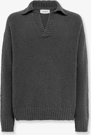 Laneus Boucl&egrave; texture sweater - LANEUS - gender_Man