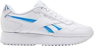 Reebok Femme REEBOK ROYAL GLIDE RIPPLE DOUB Chaussures de sport, white/silver met./white, 40 EU