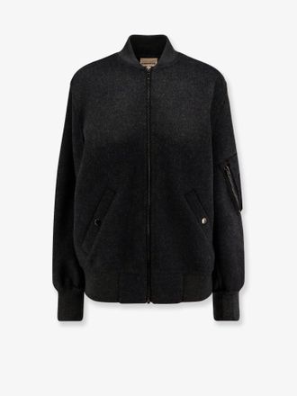 Semicouture Wool bomber - SEMICOUTURE - gender_Woman