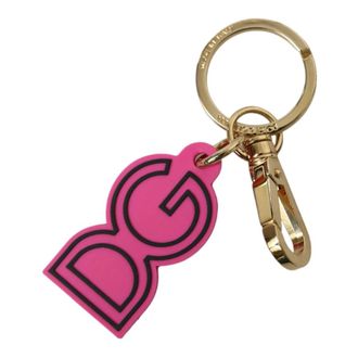 Dolce & Gabbana Logo Schl&uuml;sselanh&auml;nger - - Accessories - Damen - Rosa - ONE SIZE