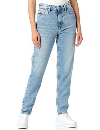Calvin Klein Jeans MOM Jean Pantalons, Denim Medium, 26W/régulier Femme