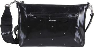 Isabel Marant Isabel Marant Hobo Bags - Studded Black Leather Shoulder Bag - Gr. unisize - in Schwarz - f&uuml;r Damen