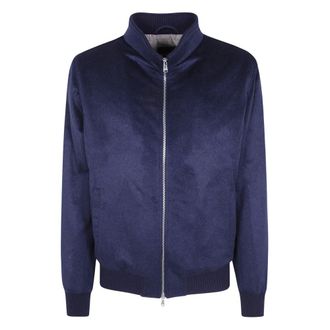 Barba Bomber Vestes - Homme - Vestes - Bleu - Taille: 2XL