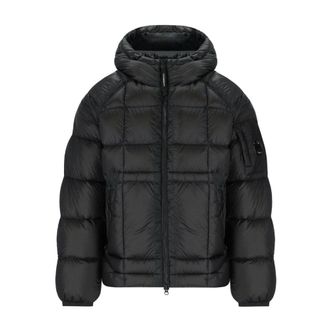 C.P. Company C.p. Company - D.d. Shell Hooded Down Jacket - Homme - Vestes - Noir - Taille: 2XL