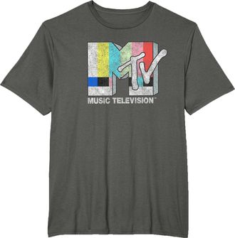 Giesswein Vintage TV Signal Logo T-Shirt