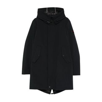 Peuterey Smooth Triple-Layer Parka - - Coats - Herren - Schwarzk - S