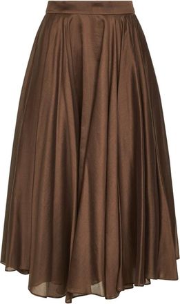Blanca Vita Femme, Jupes, Brun, Taille: 36 FR Gaudia Midi Skirt