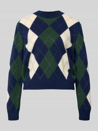 Guess Regular Fit Strickpullover aus Baumwoll-Mix Modell GRACIE