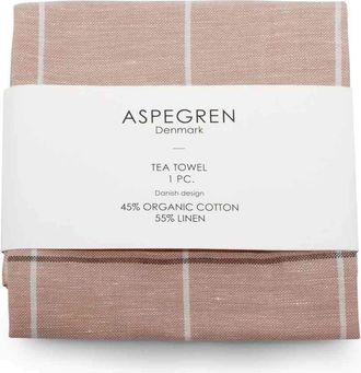 Aspegren K&uuml;chentuch Teatowel Squares Latte