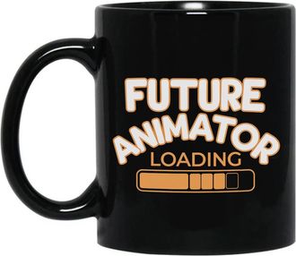 Generic Modern Teetasse Future Animator Motion Graphics Ladeanimation Kaffeetasse personalisiert Teetassen f&uuml;r Tee B&uuml;ro 330ml