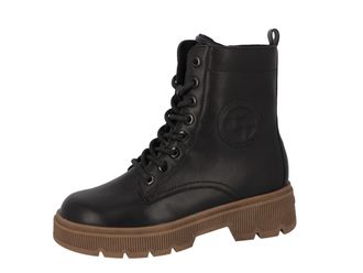 Tom Tailor Tom Tailor Damen 6390110006 Mode-Stiefel, Black-dksand, 37 EU