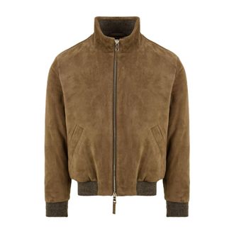 The Jack Leathers Tobia Wildlederjacke - - Jackets - Herren - Braun - L
