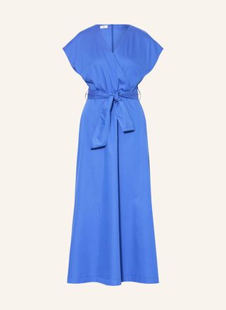 Cinque Cinque Kleid Cidarota In Wickeloptik blau