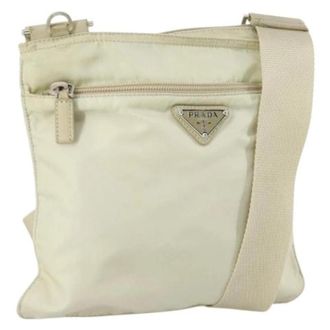 Prada Pre-owned Vintage Cross Body Bag - - Pre-owned - Damen - Beige - ONE SIZE