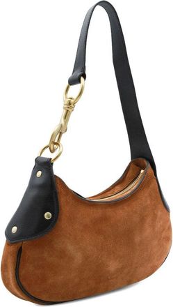 Mulberry Suede Shoulder Bag - Brown