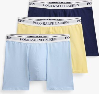 Polo Ralph Lauren Lot de trois boxer en coton