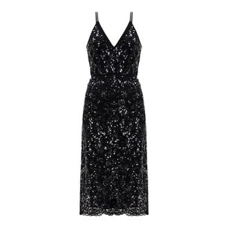 Twinset Damen, Kleider, Schwarzk, XLGr&ouml;&szlig;e