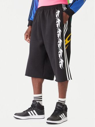 adidas Sportshorts Spiders JW0205 Schwarz Oversize