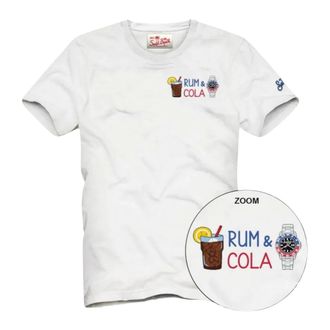 MC2 Saint Barth Homme, Tops, Blanc, Taille: XL Portofino T-shirt