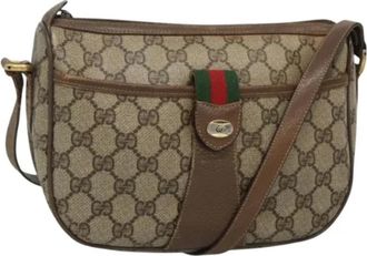 Gucci Pre-owned Cuir sacs-gucci - Femme - Pre-owned - Beige - Taille: ONE Size