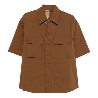 Ten c Herren, Shirts, Braun, MGr&ouml;&szlig;e